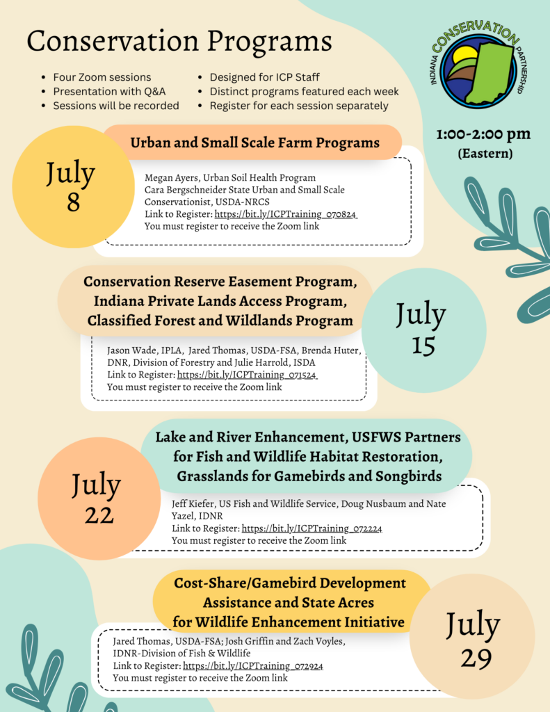 ICP Conservation Program Series - Indiana Association of Soil and Water ...